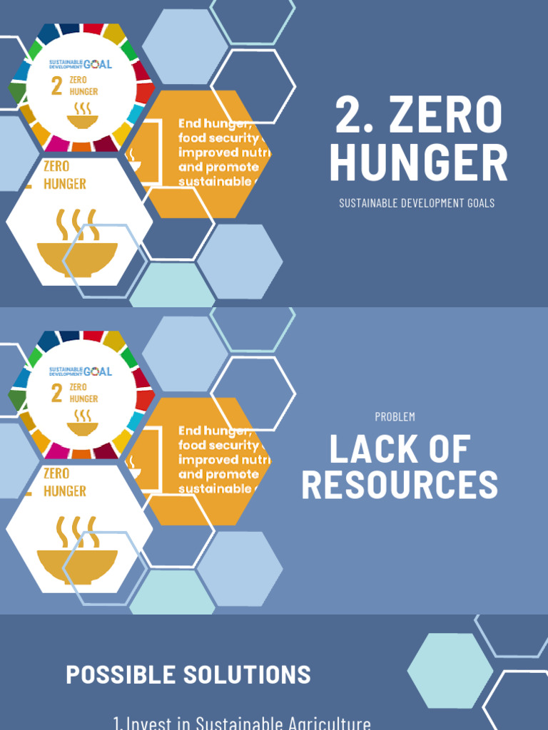 SDG - 2 Zero Hunger | PDF