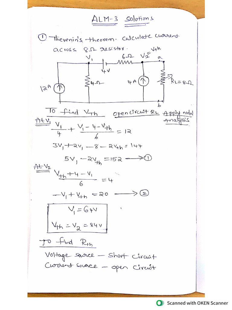 Alm 3 Solutions | PDF