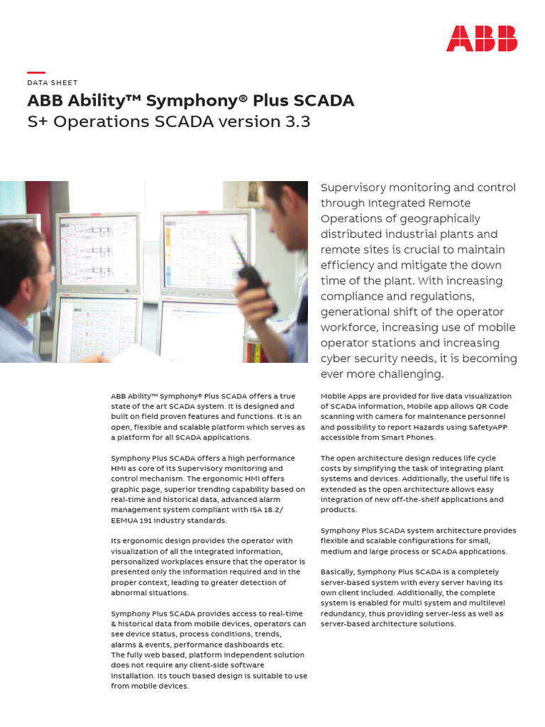 8VZZ003534T0001 en A Symphony Plus SCADA S Plus Operations SCADA ...