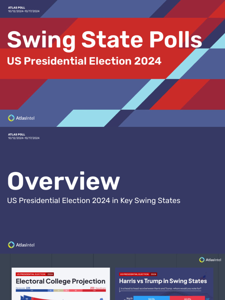 Atlas Poll - US Swing States - October 2024 | PDF | Opinion Poll ...