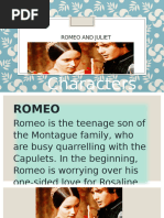 Romeo and Juliet Character Map | PDF