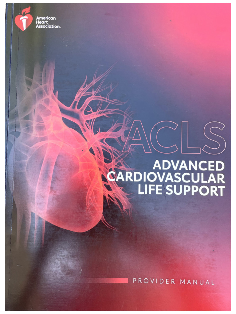 Acls Book PDF | PDF