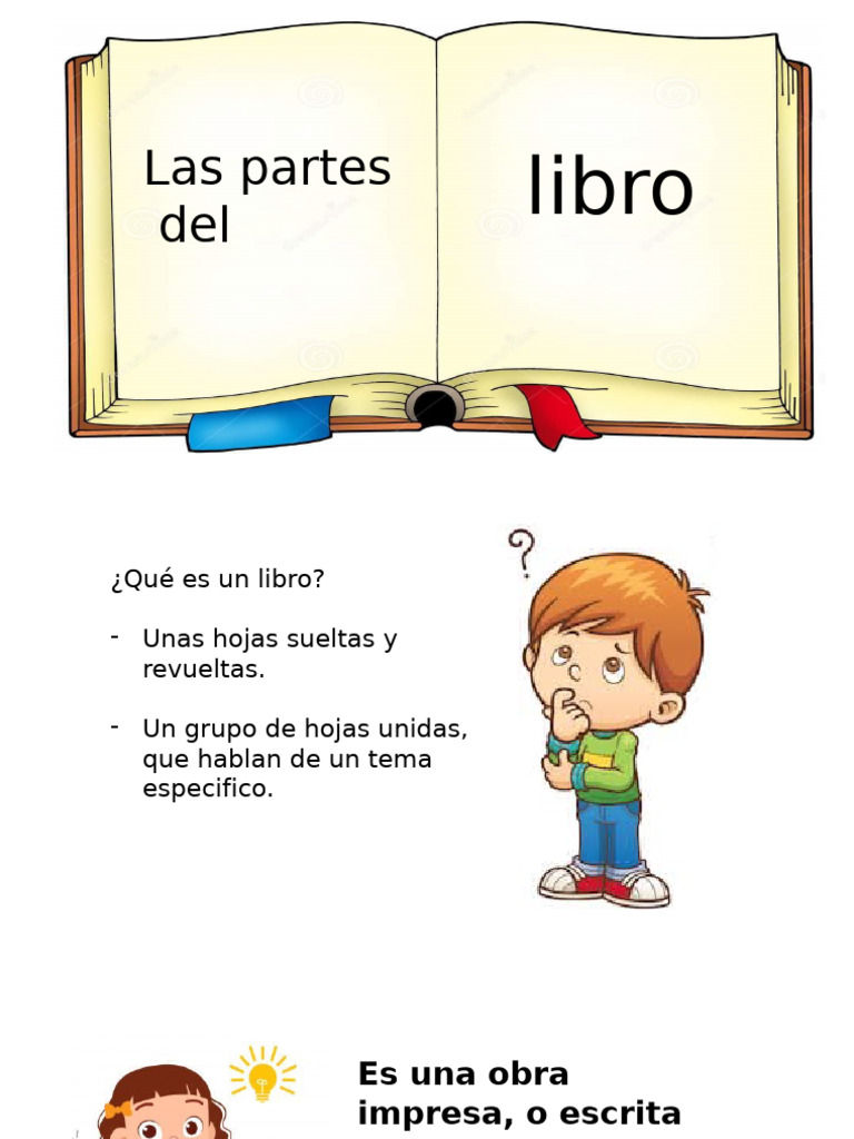 las partes del libro | PDF