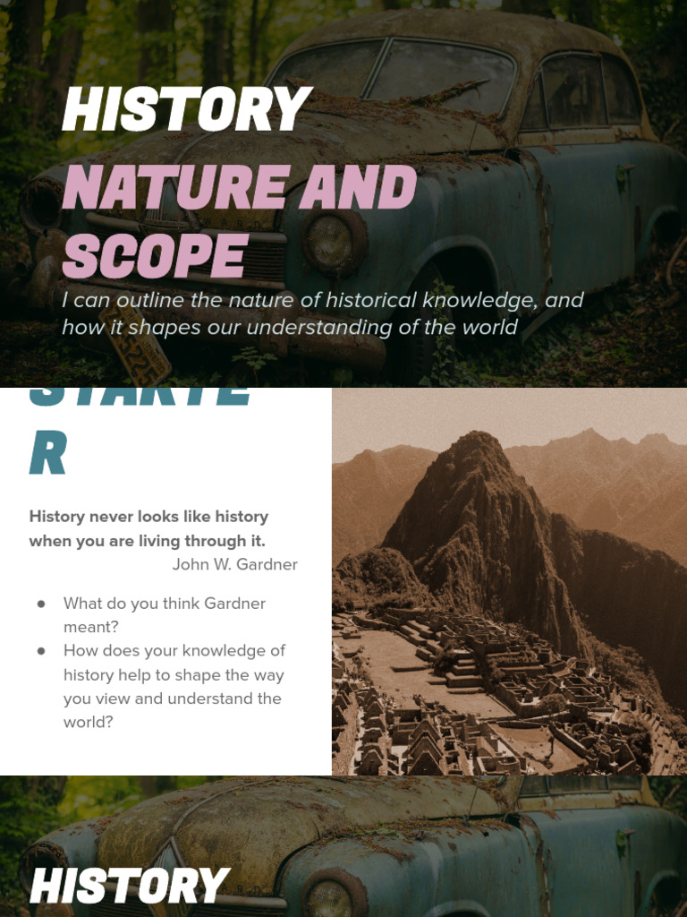 History Tok Nature and Scope | PDF