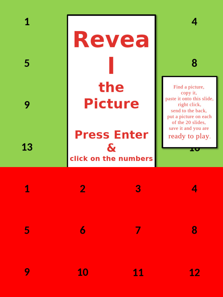 Easter Reveal Quiz | PDF
