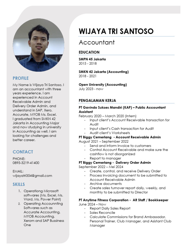 CV Wijaya Tri Santoso 2024 | PDF | Financial Services | Business