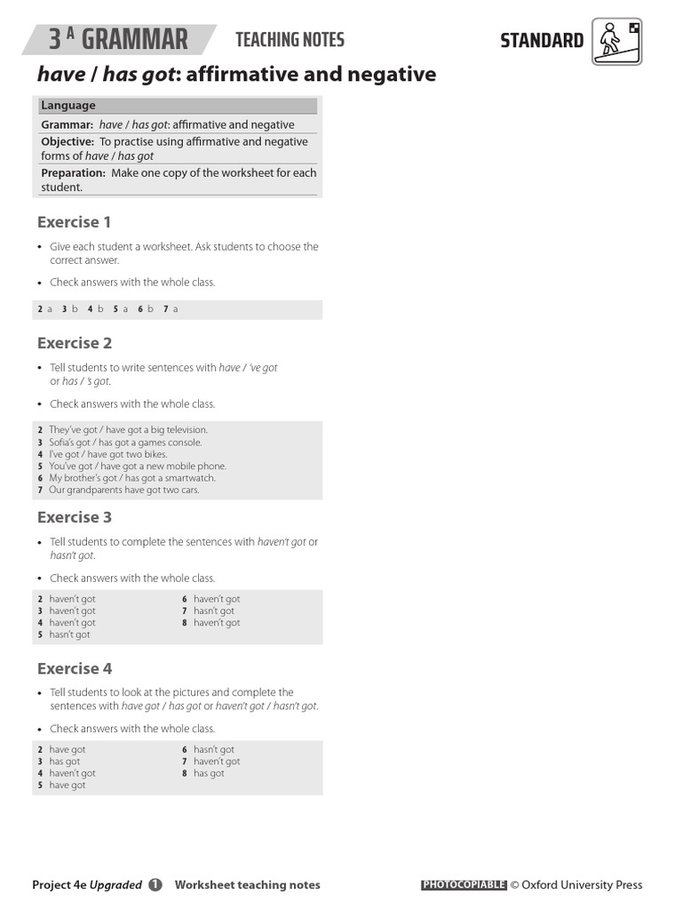 Project4eUpgd 1 U3A Gram Worksheet Standard AK | PDF