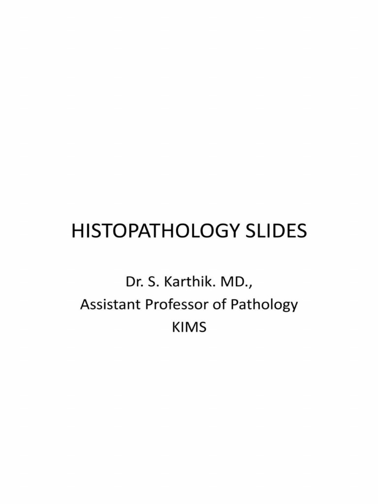 HPE Pathology: Key Histological Features | PDF