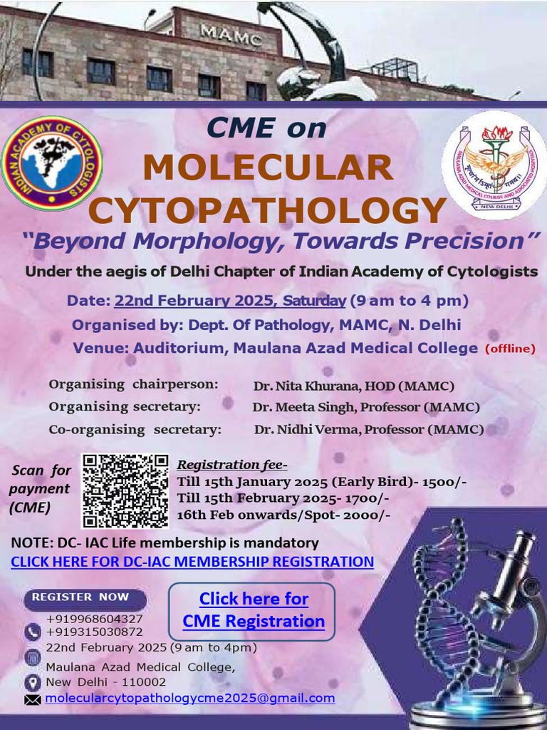 CME On "Molecular Cytopathology" FINAL | PDF | Cytopathology | Neoplasms