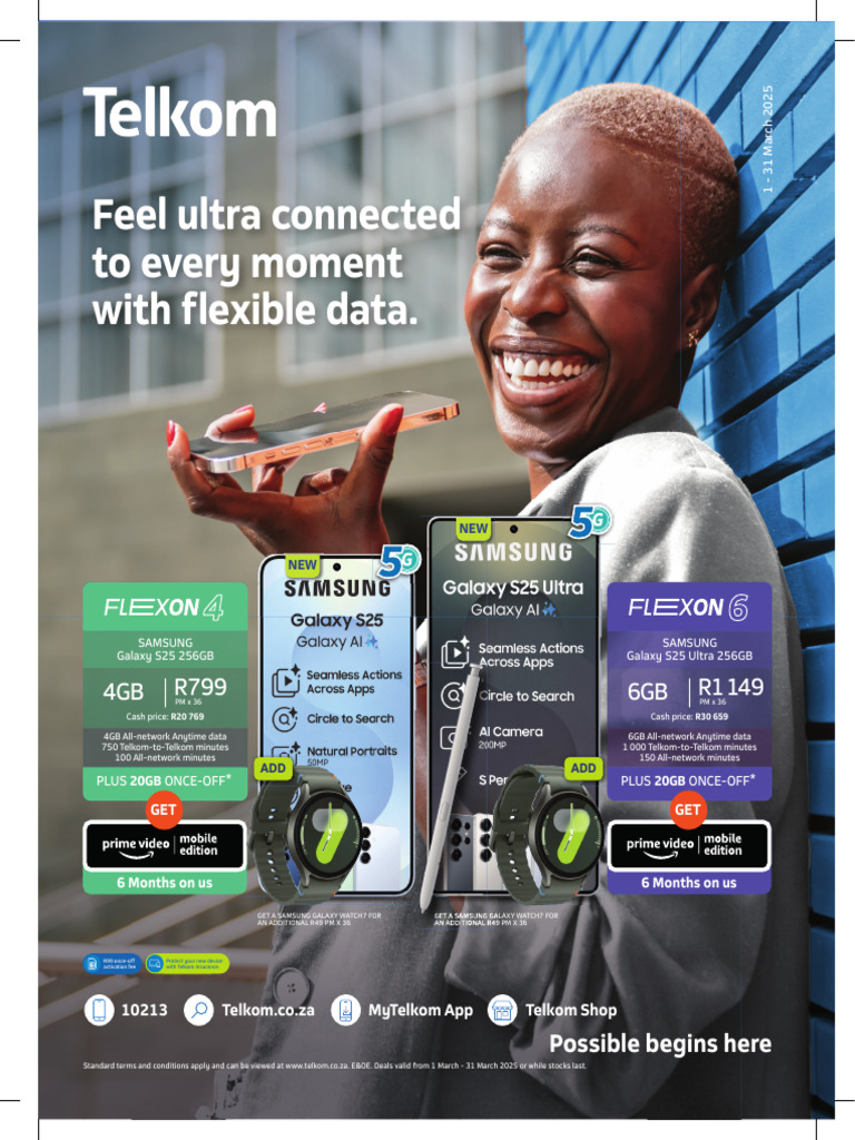 March 2025 Telkom Deals Overview | PDF | Insurance | Terms Of Service