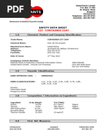 msds-BERGER Paint | PDF | Titanium Dioxide | Paint