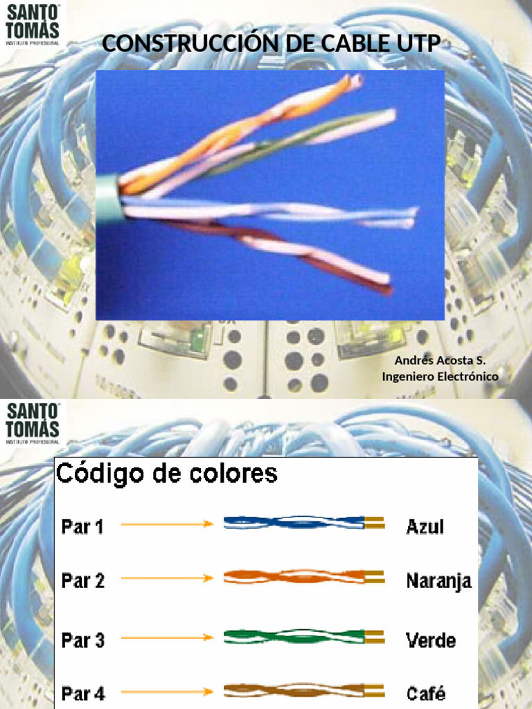 Construcción de Cable Utp | PDF