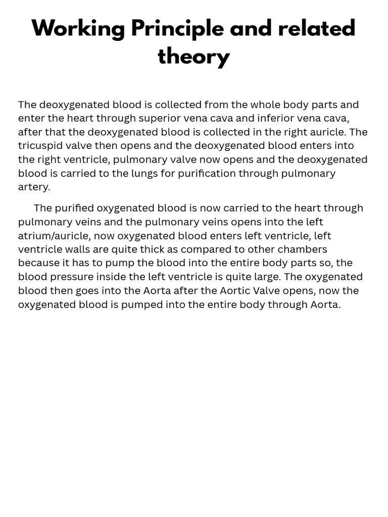 Heart Model Project Overview and Costs | PDF