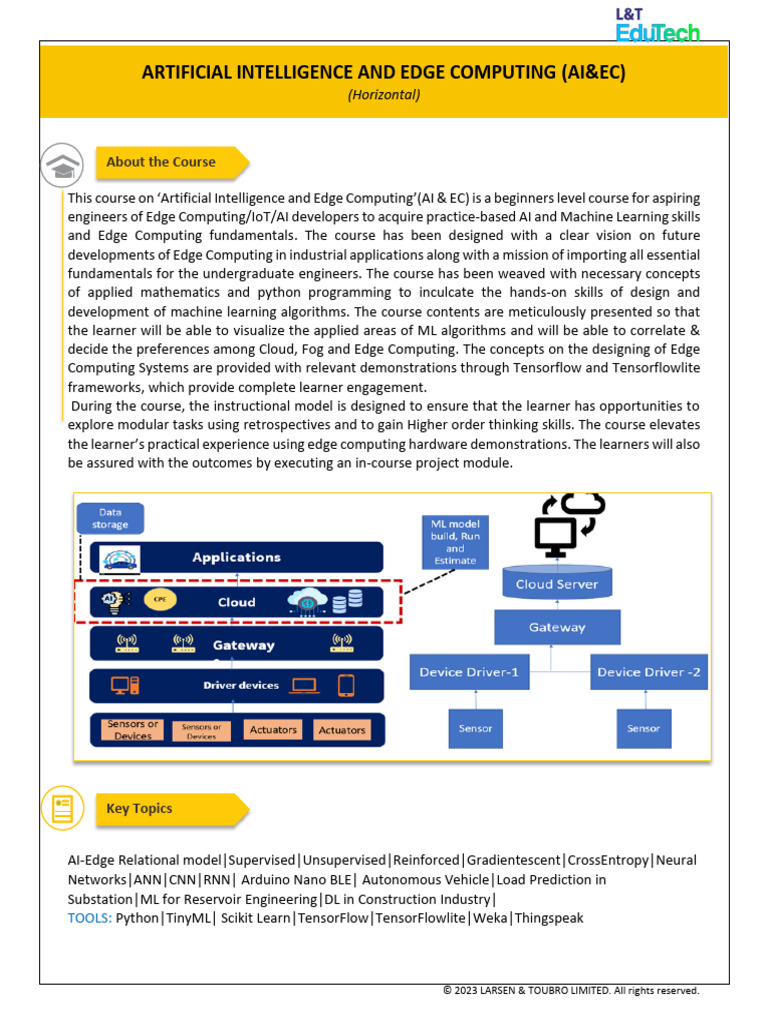 Artificial Intelligence and Edge Computing | PDF | Artificial Intelligence | Intelligence (AI ...