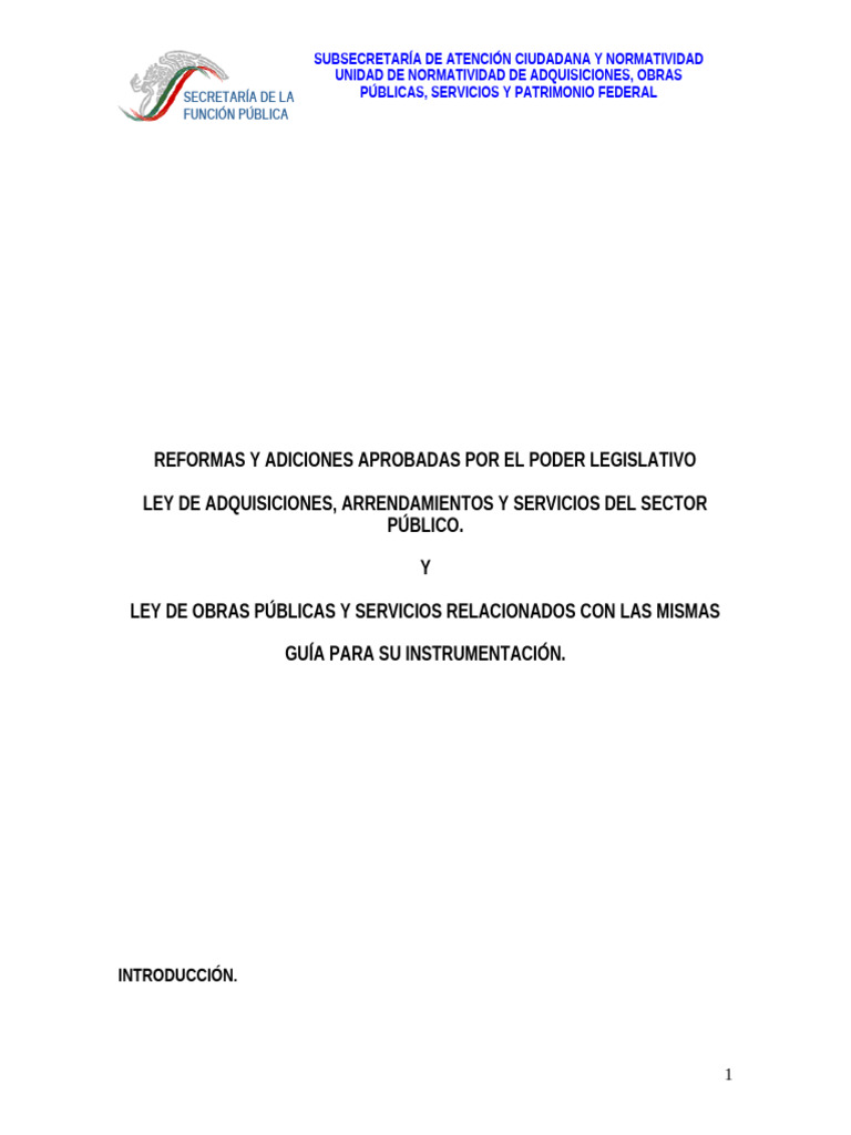 Guia Light Laassp y Opsrm 05 | PDF | Presupuesto | Pequeñas y medianas empresas