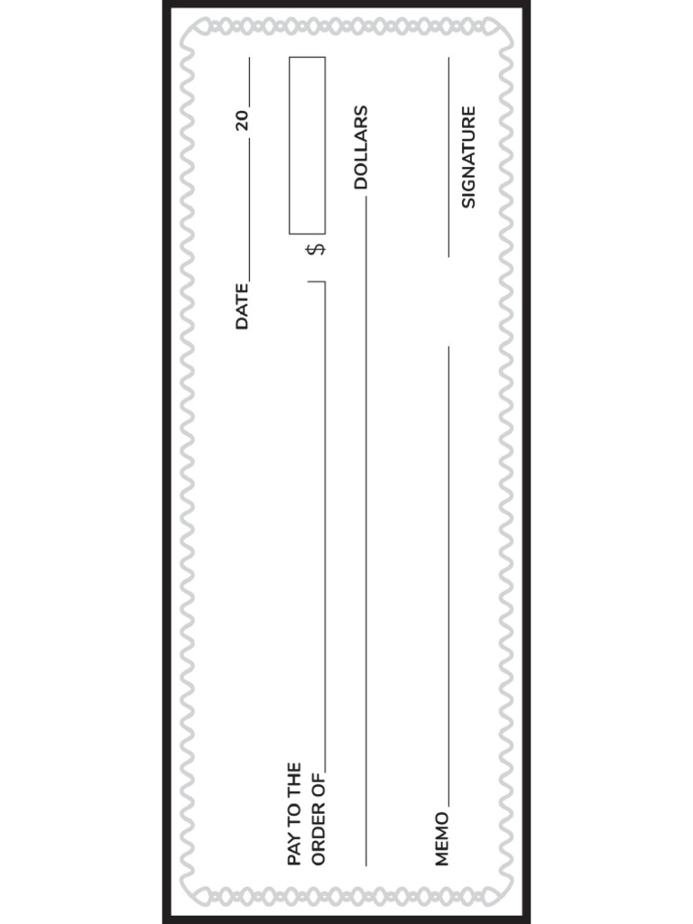 Formato Cheque | PDF