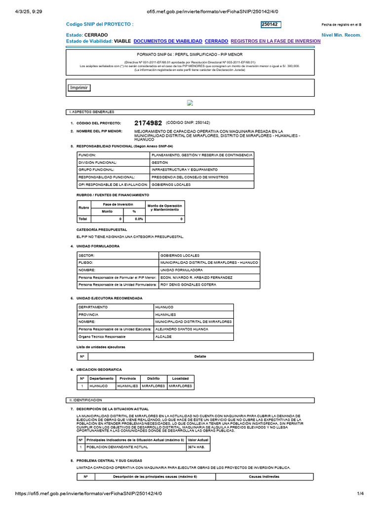 Formato 7a | PDF | Oferta (economía) | Sector privado