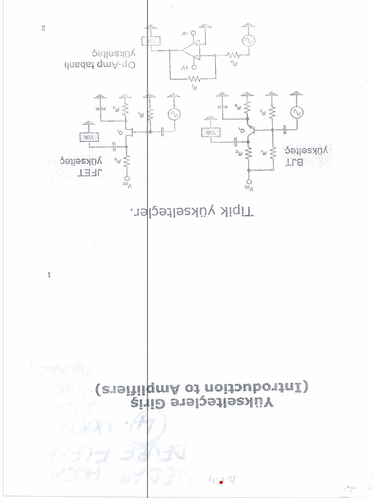 F BJT Yukselteclere Giris | PDF