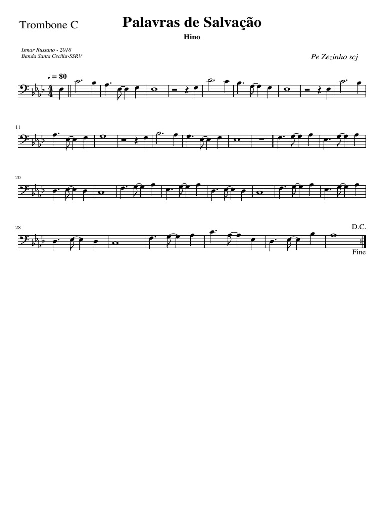 Trombone C-Trombone | PDF