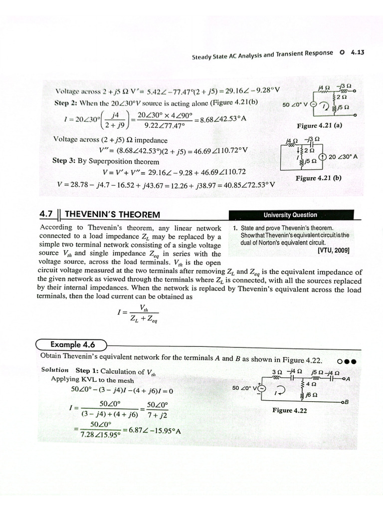 AC Circuit Analysis | PDF