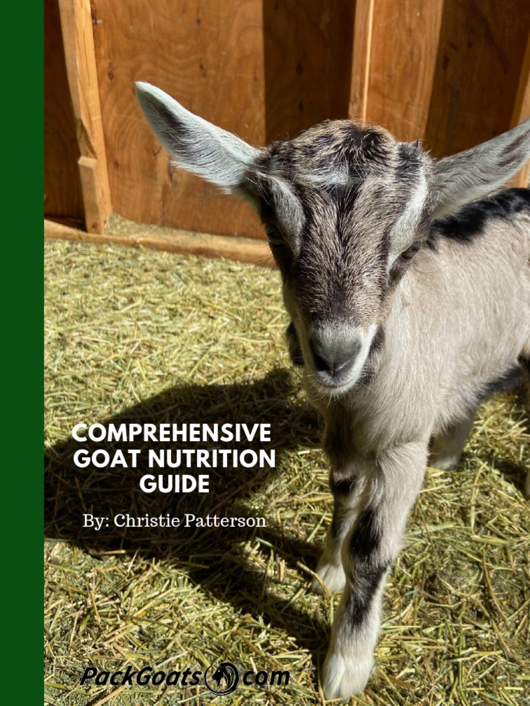 Comprehensive Goat Nutrition Guide | PDF | Goat | Nutrition