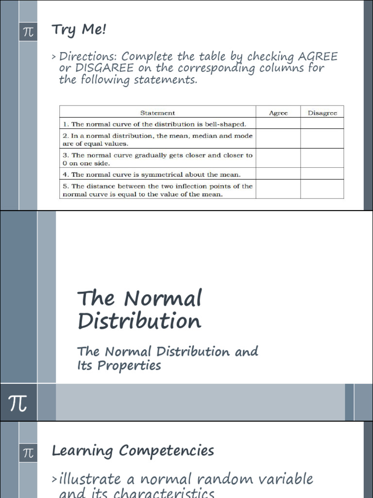 The Normal Distribution | PDF