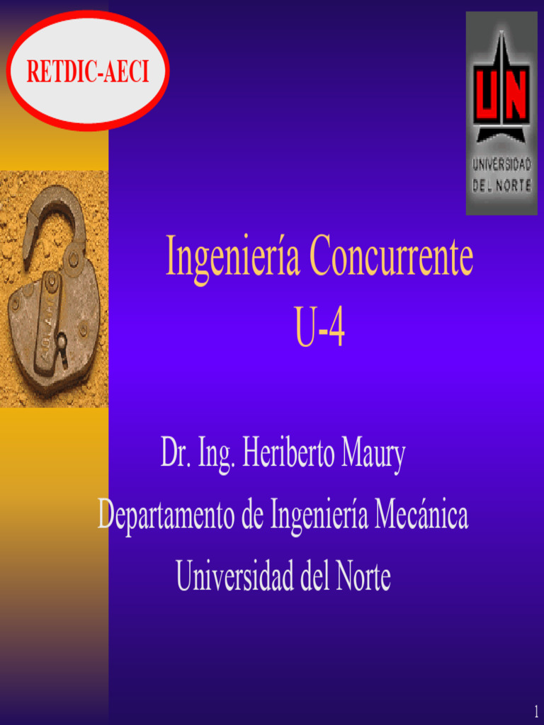 Principios de Ingeniería Concurrente | PDF | Diseño | Evaluación del ...