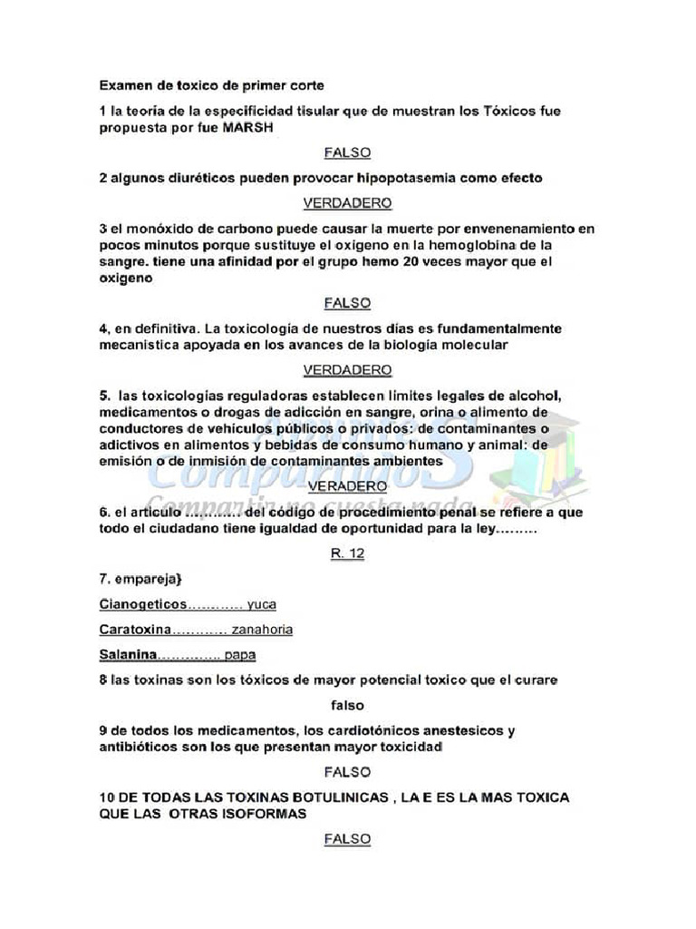 Toxico | PDF