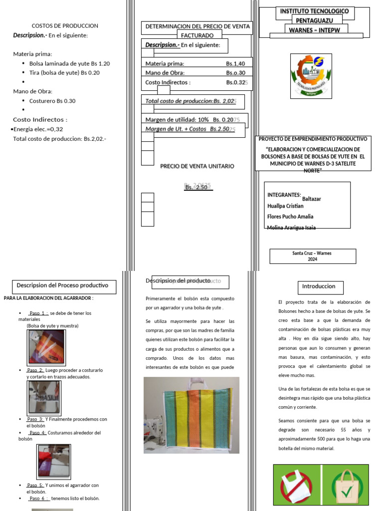 TRIPTICO FERIA INTERNA | PDF