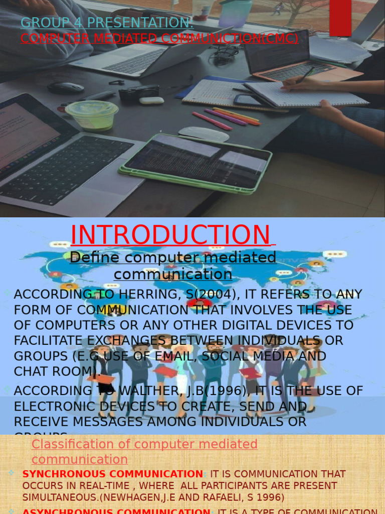Computer Mediated Communication Pdf Computer Network Computer Mediated Communication