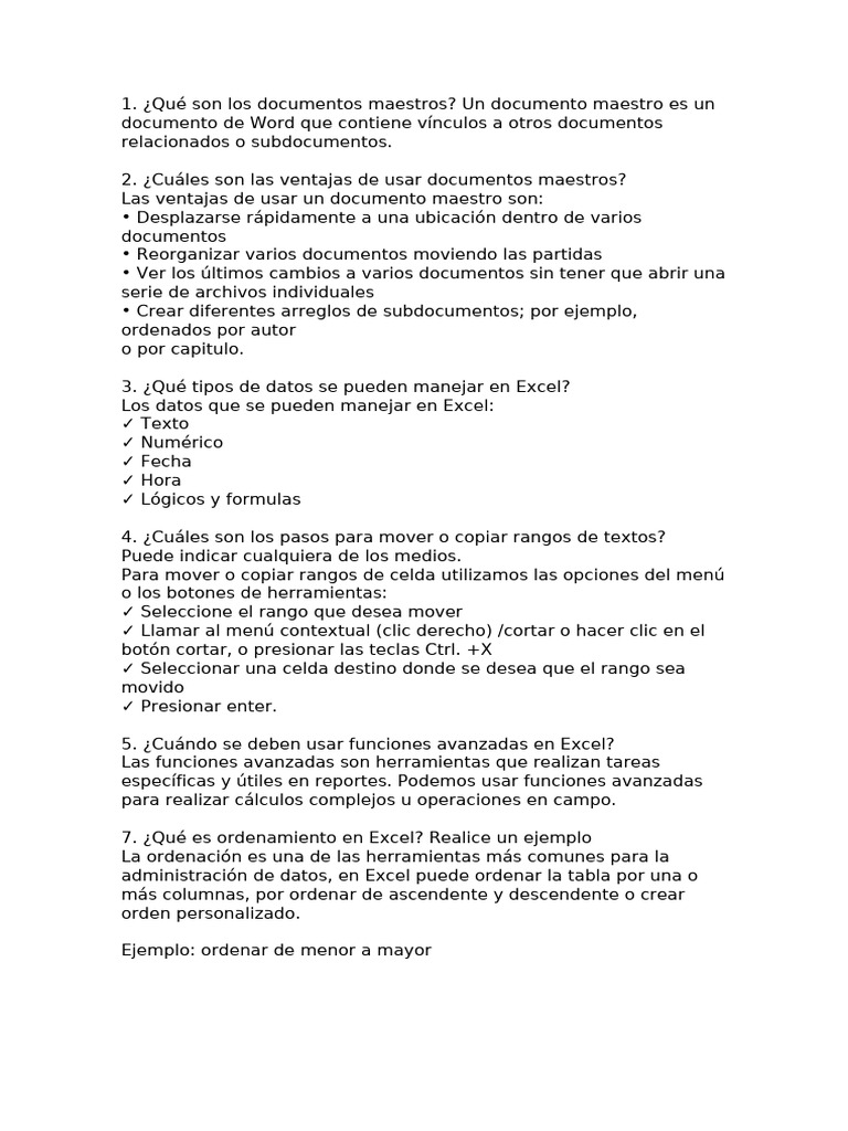 Guia Doc Maestro | PDF | Microsoft Excel | Informática