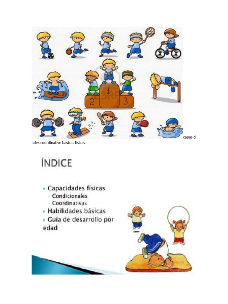 Capasidades Coordinative Fisicas Basicas | PDF