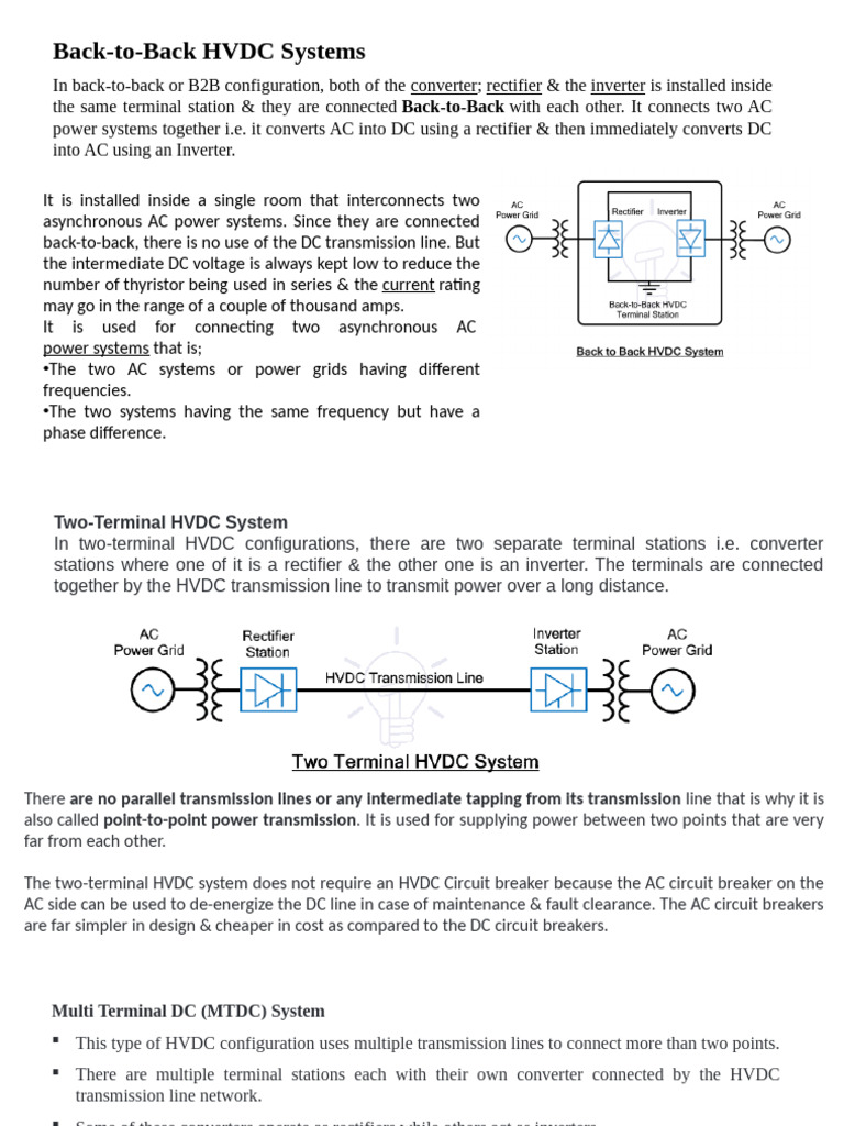 Chapter 4 - Multi-Terminal HVDC System | PDF | High Voltage Direct Current | Power Inverter
