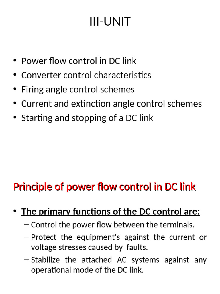 DC Link Power Control Guide | PDF | Direct Current | Power Inverter