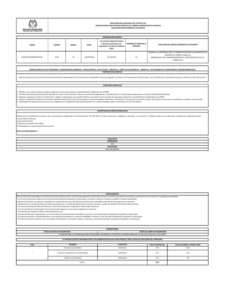 2025 02 28 070703 ConvocatoriaDelegacionBolivar | PDF | Educación primaria | Educación Secundaria