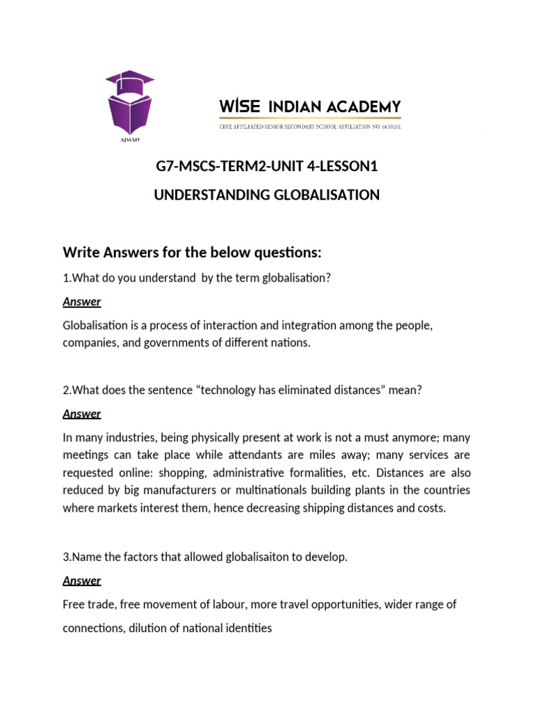 g7 MSC Unit4 l1 Notes 2 | PDF