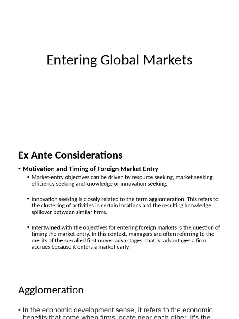 Entry Mode (Non Equity Mode) | PDF | Franchising | License