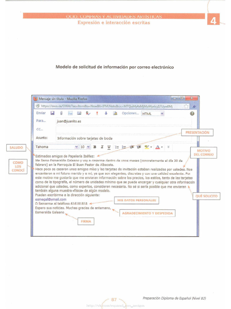 Correo Solicitud de Información y Datos | PDF