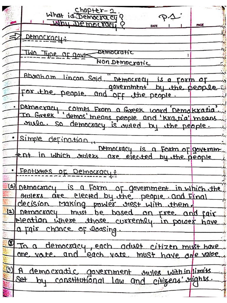What Is Democracy Why Democracy | PDF