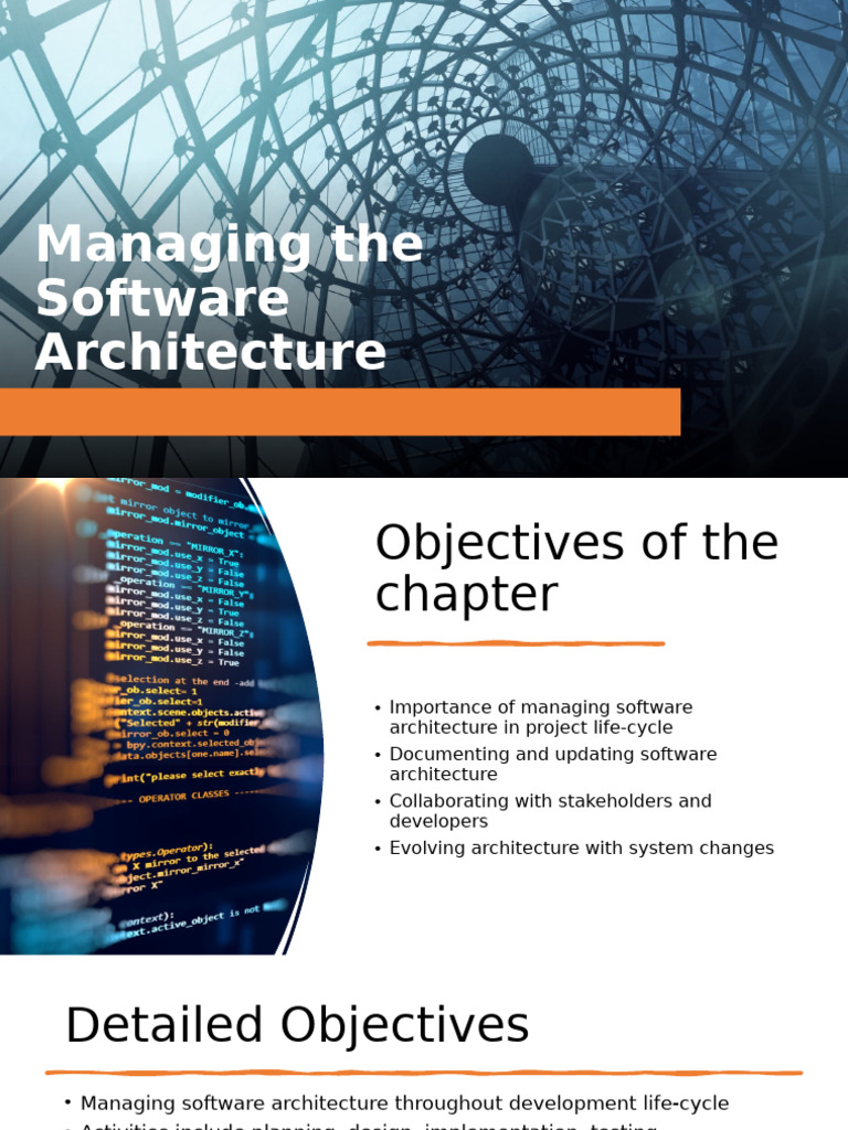 Software Architecture - Ch3 | PDF | Software Development | Software Architecture