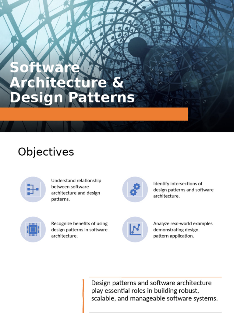 Design Patterns in Software Architecture | PDF | Software Design Pattern | Software Architecture