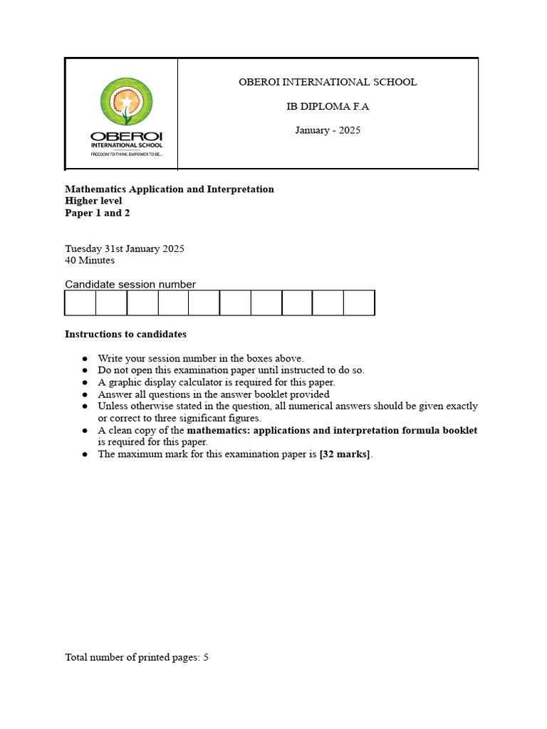 FA3 QP Jan P1 and P2.docx 1 1 | PDF
