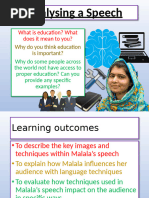 Malala - UN Speech | PDF | Malala Yousafzai