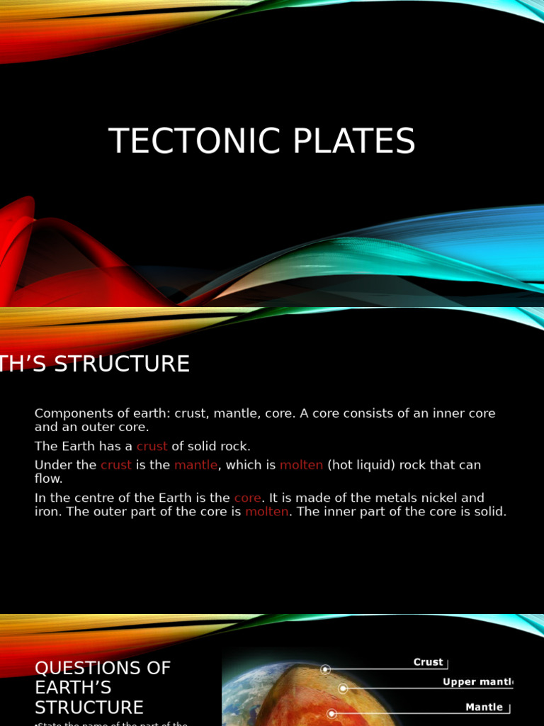 Earth's Structure and Continental Drift | PDF