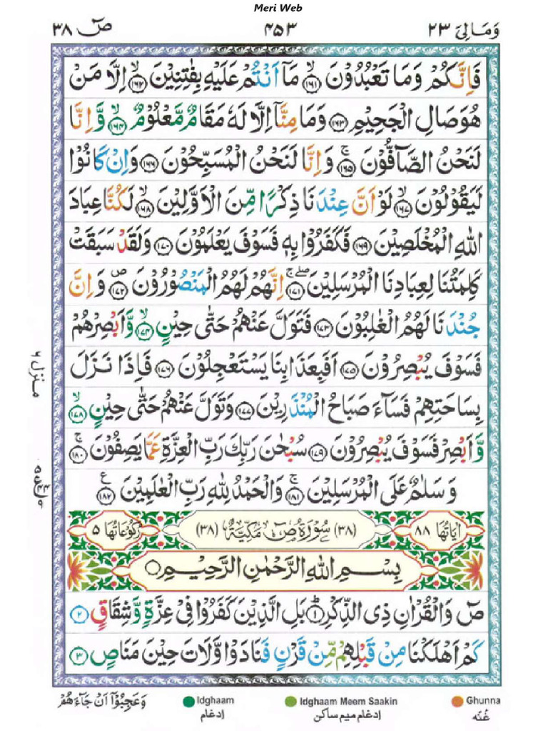 Surah Sad PDF | PDF