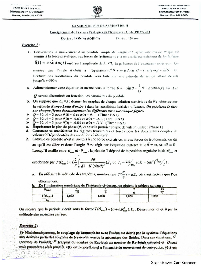 TP Physique L3 | PDF