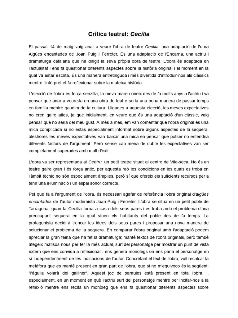 Exemple Duna Alumna | PDF