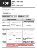 2025 UTS College Education Calendar | PDF | Academic Term | Educational ...
