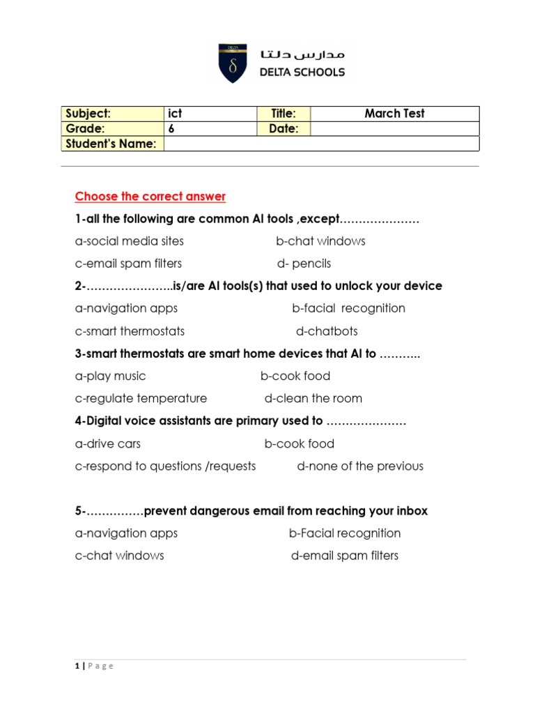 ict sheet grade 6 | PDF | Cyberspace | Software